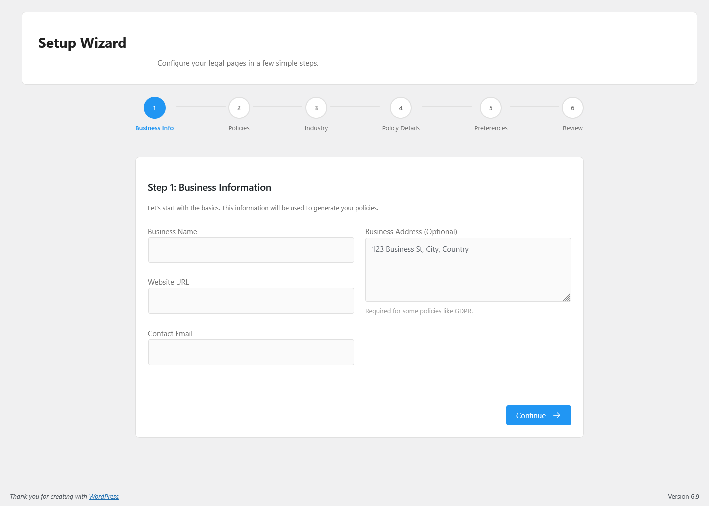 Ultimate Legal Pages Lite - Free WordPress Compliance Plugin | SS ...
